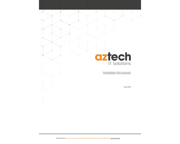 Terms & Conditions | AZTech IT Solutions