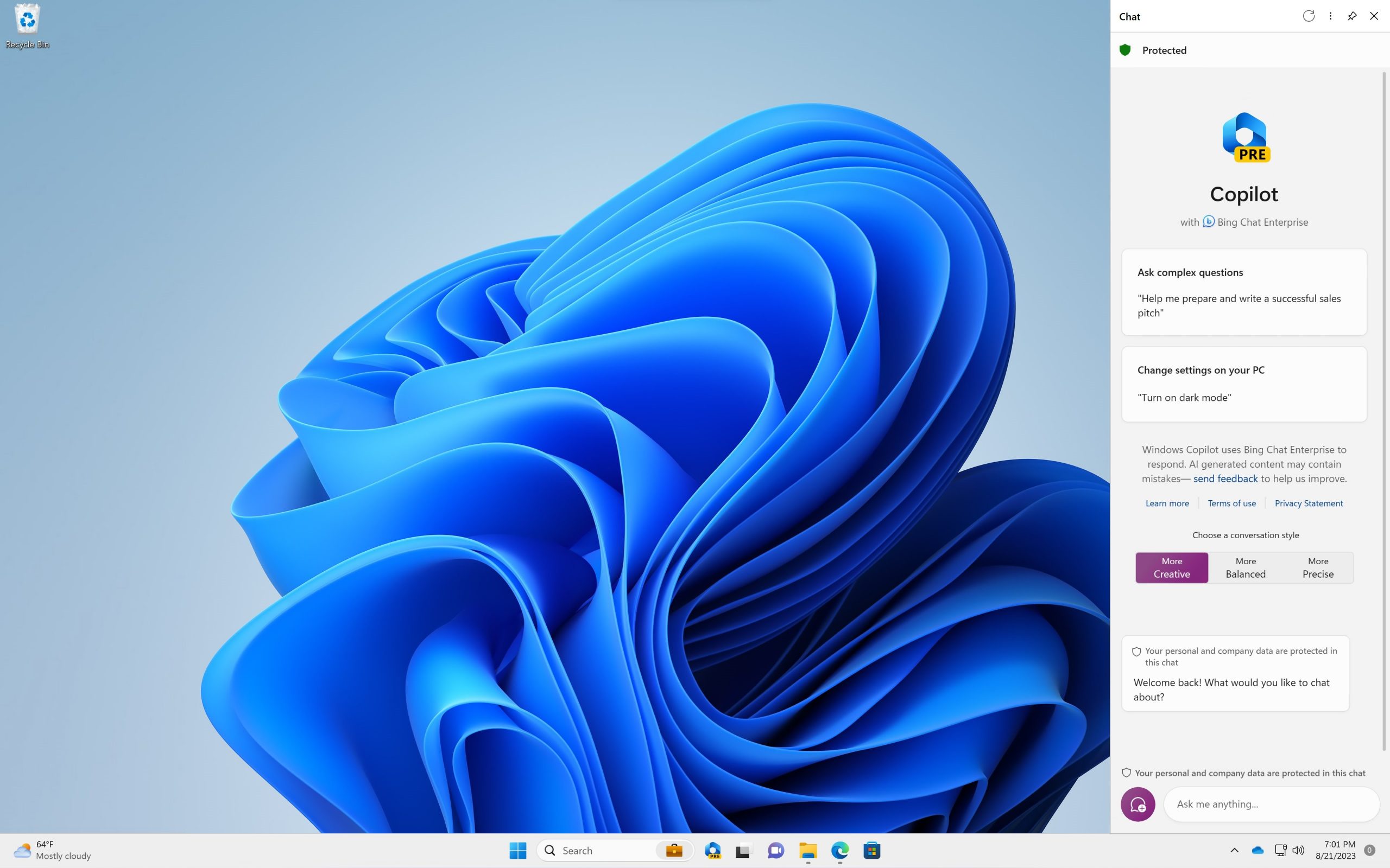 Bing Chat Enterprise Rebranded as Copilot Explained